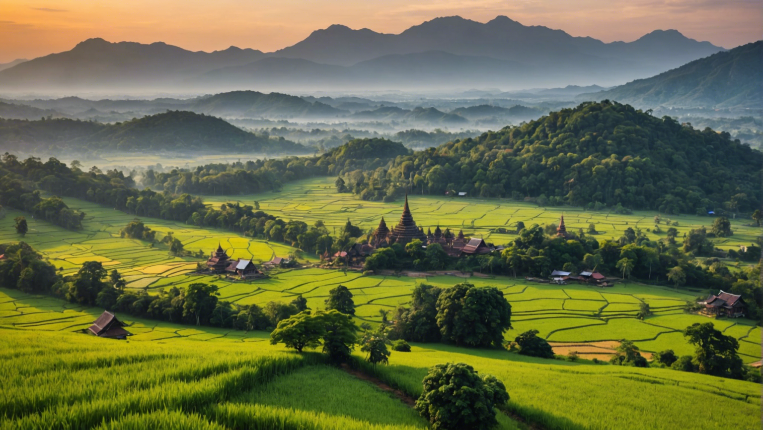 Découvrez la Thaïlande du Nord : une destination incontournable ! 🌄🌺