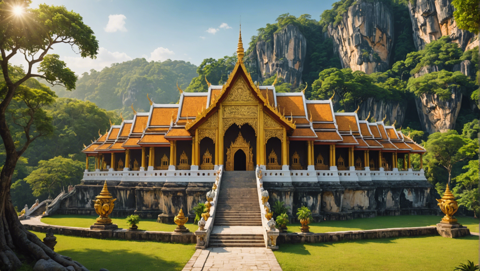 Wat Tham Suea (Tiger Cave Temple) : Découvrez l'histoire fascinante 🐯🏯